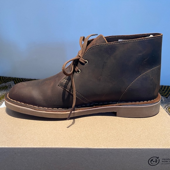 Shoes | Nib Clarks Mens Bushacre 3 Beeswax Leather | Poshmark